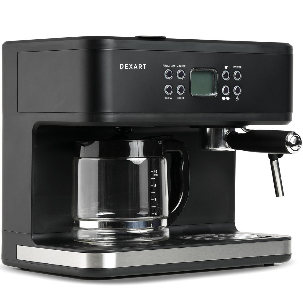Dexart DX-1341 Home Barista 3-in-1 Filtre Kahve & Espresso Makinesi ...